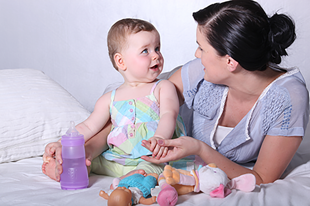 How does parenting style affect development in infants with a visual ...